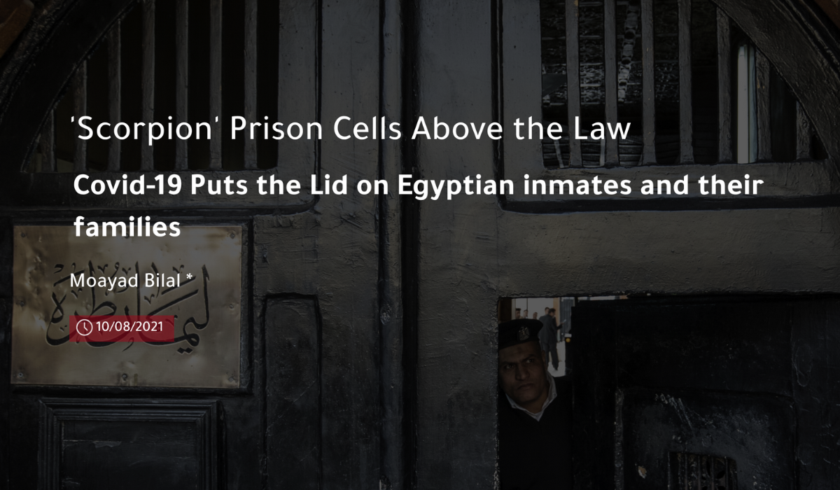 'Scorpion' Prison Cells Above the Law Covid-19 Puts the Lid on Egyptian ...